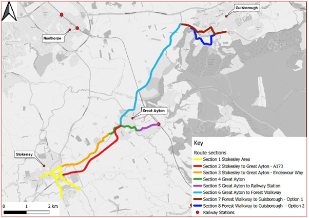 Stokesley, Great Ayton and Guisborough cycle route study – update ...